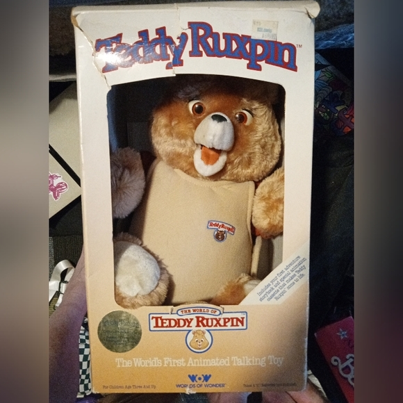 Toys | Teddy Ruxpin Original Bear 1986 | Poshmark